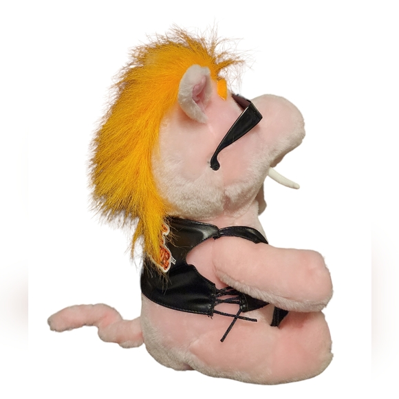 pcb International | Toys | Pork Chopper Hog Biker Pig Animatronic Plush ...